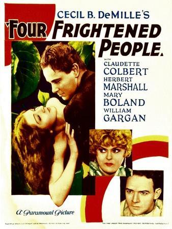 'Four Frightened People, Claudette Colbert, Herbert Marshall, 1934 ...