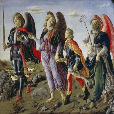 'Angels Playing Musical Instruments, C.1475-97' Giclee Print ...