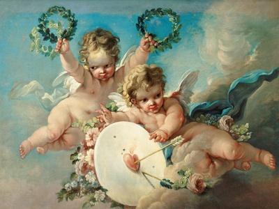'Cupid's Target' Giclee Print - Francois Boucher | AllPosters.com