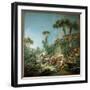 'The Idyll of the Bucolic Scene Shepherd. Painting by Francois Boucher ...