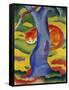 'Cat Behind a Tree, 1910/11' Giclee Print - Franz Marc | AllPosters.com