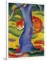 'Cat Behind a Tree, 1910/11' Giclee Print - Franz Marc | AllPosters.com