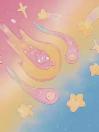 Meteor Bear Prints - Freda Lim | AllPosters.com