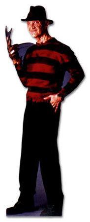 'Freddy Krueger Nightmare on Elm Street Movie Lifesize Cardboard Cutout ...