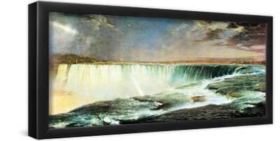 'Frederick Edwin Church Niagara Falls Art Print Poster' Posters ...