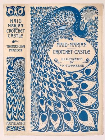 Book Jacket for 'Maid Marian' and 'Crotchet Castle' by Thomas Love ...