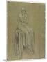 'Study for Solitude, C.1890 (Chalk on Paper)' Giclee Print - Frederick ...