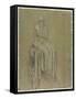 'Study for Solitude, C.1890 (Chalk on Paper)' Giclee Print - Frederick ...