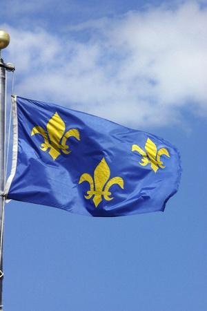 French Flag of the Expedition of Pierre Gaultier De Varennes and De La ...