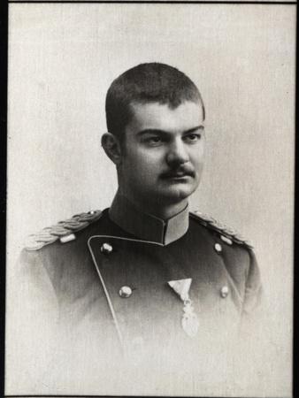 'Portrait of Alexander I Obrenovic of Serbia (1876-1903), King of ...