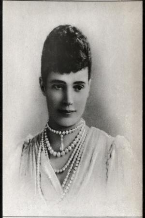Portrait of Maria Feodorovna (1847-1928), Empress consort of Russia ...