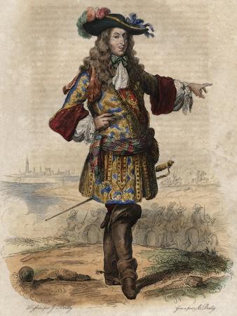 Portrait of Louis de Bourbon, Prince of Conde (1621-1686), French ...
