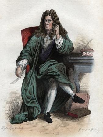 Portrait of Nicolas Boileau Despreaux (1636-1711), French poet and ...