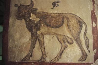 Fresco Depicting Cow Giclee Print | AllPosters.com