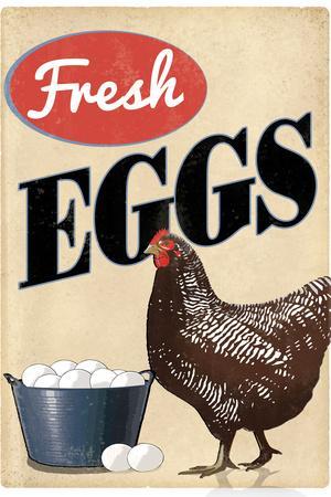 'Fresh Eggs Chicken Hen' Posters | AllPosters.com
