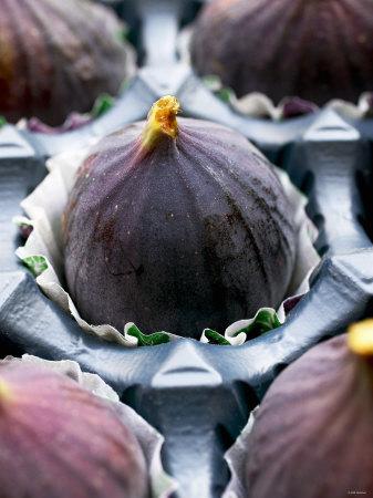'Fresh Figs in Paper Cases in Cardboard Packaging' Photographic Print ...