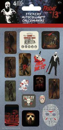 'Friday the 13th' Stickers | AllPosters.com