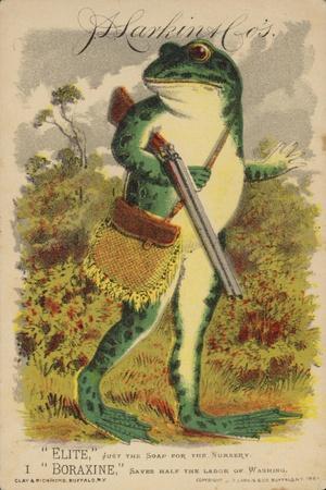 'Frog with Shotgun and Satchel' Giclee Print | AllPosters.com