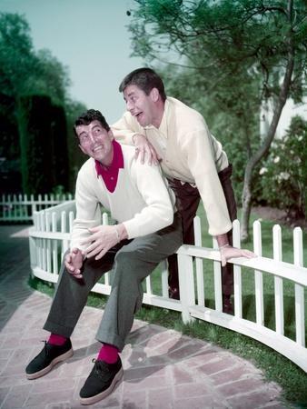 'From left: Dean Martin, Jerry Lewis, ca. early 1950s' Photo ...