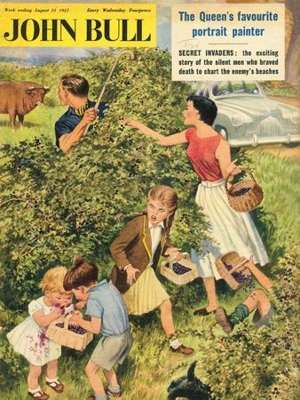 Front Cover of 'John Bull', August 1957 Giclee Print | AllPosters.com