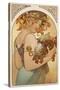 Fruit by Alphonse Mucha Giclee Print | AllPosters.com