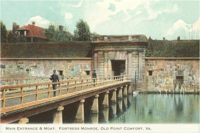 'Ft. Monroe, Old Point Comfort, Virginia' Art | AllPosters.com