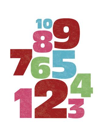 'Fun Numbers' Giclee Print - Max Carter | AllPosters.com