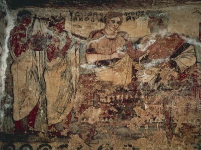 'Funerary Banquet of Velthur Velcha with Wife Ravnthu Aprthnei ...