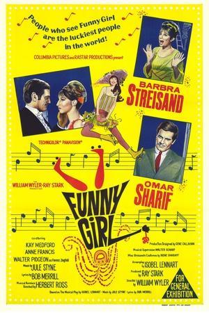 Funny Girl Broadway Poster