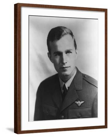 'Future US President George H.W. Bush as a Navy Pilot During World War ...