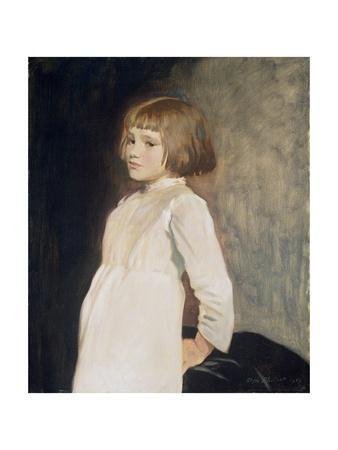 'Gabrielle Cross, the Artist's Niece, 1919' Giclee Print - Glyn Warren ...