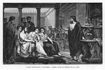 'Galen Greek Physician in Rome Founder of Scientific Physiology' Prints ...