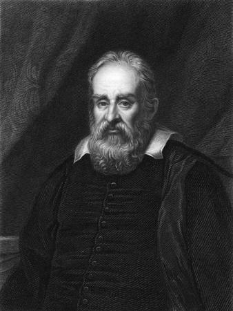 'Galileo Galilei, Italian Astronomer' Poster - Robert Hart | AllPosters.com