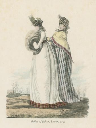 'Gallery of Fashion, London, 1797' Giclee Print | AllPosters.com
