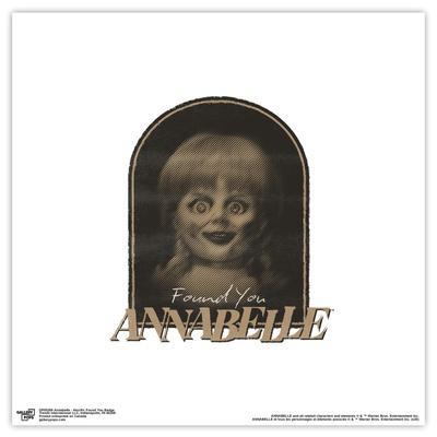 'Gallery Pops® Annabelle - Horrific Found You Badge Wall Art, White ...