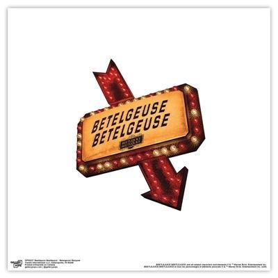 'Gallery Pops Beetlejuice Beetlejuice - Betelgeuse Marquee Wall Art ...
