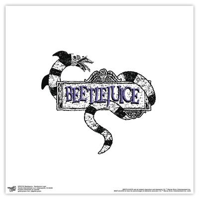 'Gallery Pops Beetlejuice - Sandworm Logo Wall Art' Gallery Pops ...