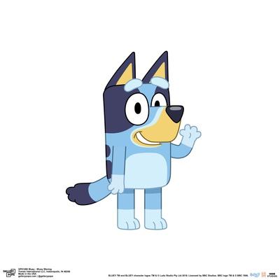 'Gallery Pops Bluey - Bluey Waving Wall Art' Gallery Pops - Trends ...