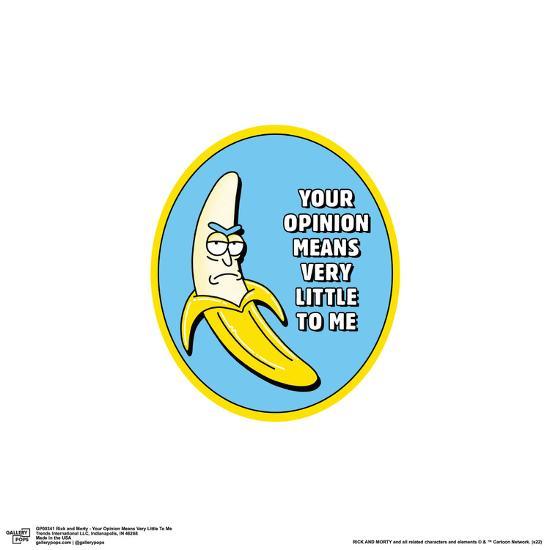 'Gallery Pops Cartoon Network Rick and Morty - Your Opinion Means Very ... 'Gallery Pops Cartoon Network Rick and Morty - Your Opinion Means Very ...