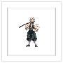 'Gallery Pops Demon Slayer - Sanemi Shinazugawa Wind Hashira Wall Art ...