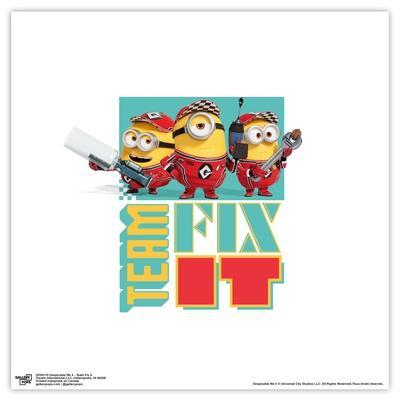 'Gallery Pops Despicable Me 4 - Team Fix It Wall Art' Gallery Pops ...