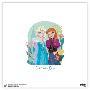 'Gallery Pops Disney Frozen - Brave and Bold Elsa and Anna Wall Art ...
