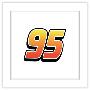 Gallery Pops® Disney Pixar Cars 3 - Number 95 Lightning McQueen Wall ...