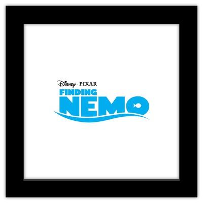 Gallery Pops® Disney Pixar Finding Nemo - Logo Wall Art, White Framed ...