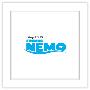 Gallery Pops® Disney Pixar Finding Nemo - Logo Wall Art, White Framed ...