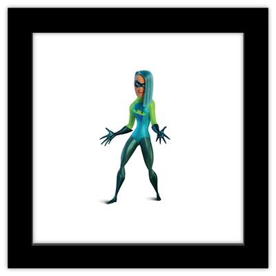'Gallery Pops Disney Pixar The Incredibles 2 - Voyd Wall Art' Gallery Pops - Trends ...
