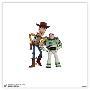 'Gallery Pops Disney Pixar Toy Story 4 - Buzz and Woody Wall Art ...