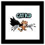 'Gallery Pops Dog Man - Cat Kid Character Feature Wall Art' Gallery ...
