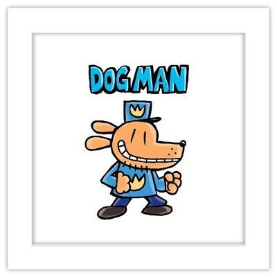 'Gallery Pops Dog Man - Dog Man Character Feature Wall Art' Gallery ...