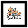 'Gallery Pops Dog Man - Friends Logo Wall Art' Gallery Pops ...